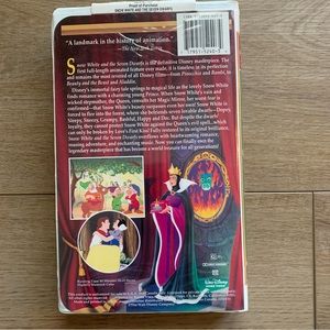 Media | Walt Disneys Masterpiece Snow White And The Seven Dwarfs Movie On Vhs Tape | Poshmark